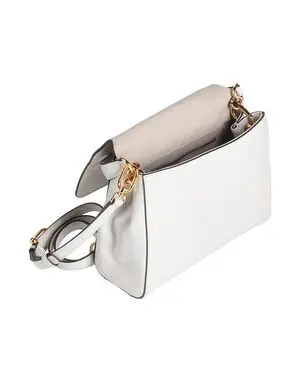 Furla Leather Flap Bag - Grey