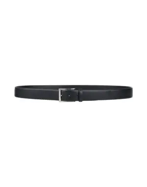 SCHMITT & LAIR Dark Leather Belt - Navy