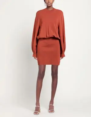 SEMICOUTURE Bodycon Knit Dress In Virgin Wool And Cashmere