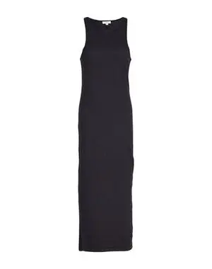 Crossley Midnight Linen Elastane Midi Dress
