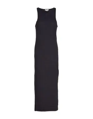 Crossley Midnight Linen Elastane Midi Dress