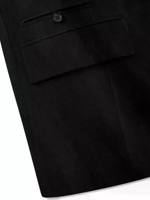 STUDIO TOMBOY Oversized Notched Lapel Short Sleeve Jacket
