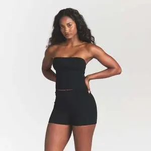 SKIMS Refined Knit Tube Top