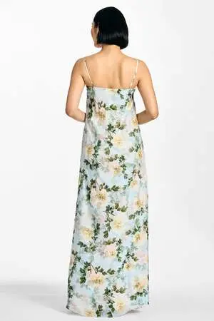 Sachin & Babi Silk Chiffon Gown
