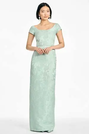 Sachin & Babi Grace Gown - Celadon
