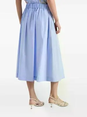 Marella Pleated Midi Skirt
