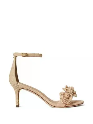 Ralph Lauren Allie Raffia Sandals - Neutrals