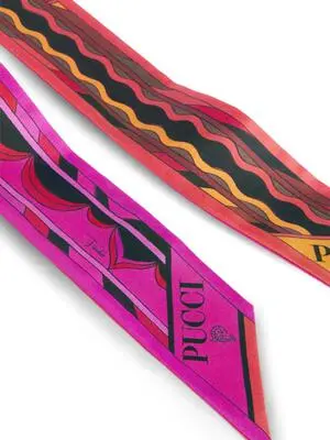 Emilio Pucci Silk Scarf - Pink