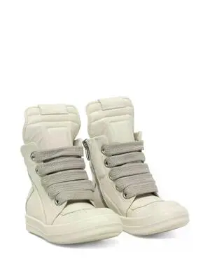 Rick Owens Jumbolace Geobasket High-top Sneakers