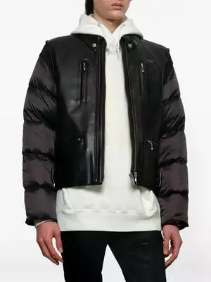 Undercover Quilted Sleeve Panelled Jacket