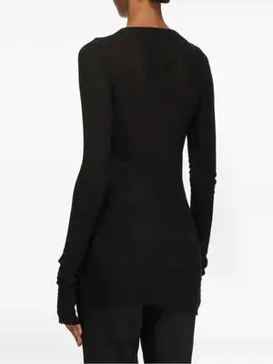 Rick Owens Ribbed Long-sleeve T-shirt