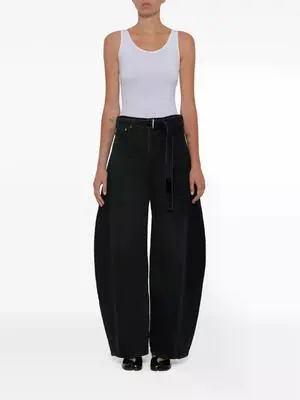 Sacai Belted Barrel Jeans