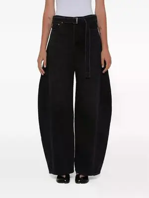 Sacai Belted Barrel Jeans