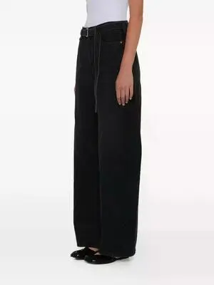 Sacai Belted Barrel Jeans