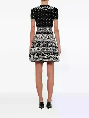 Alexander McQueen Floral Print Mini Dress