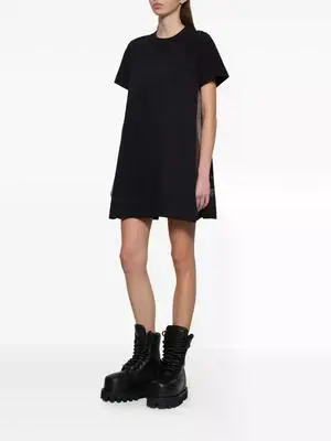 Sacai Paneled Paisley-print Mini Dress