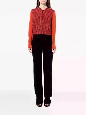 Balenciaga Tweed Panelled Jacket