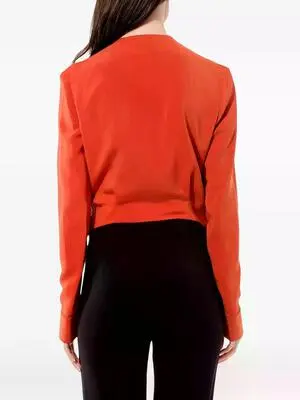 Balenciaga Tweed Panelled Jacket