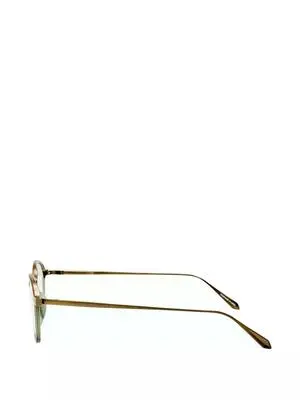 Linda Farrow Round-frame Glasses - Brown