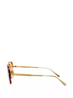 Linda Farrow Pilot Frame Sunglasses