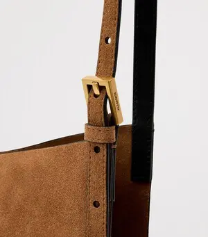 ALLSAINTS Suede Ara East-west Tote Bag - Brown