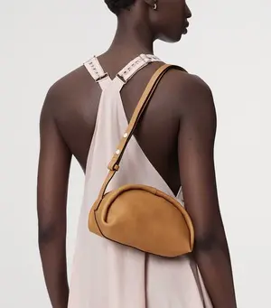 ALLSAINTS Calfskin Rosalie Arc Cross-body Bag