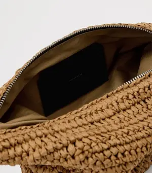 ALLSAINTS Small Paper Luna Shoulder Bag - Brown