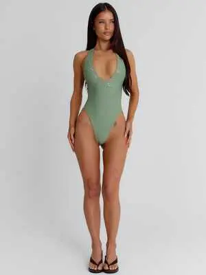 OUTCAST Melia One Piece Swim Sage