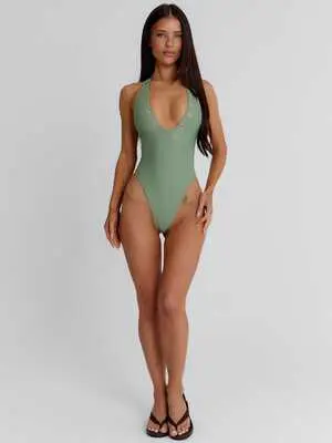OUTCAST Melia One Piece Swim Sage