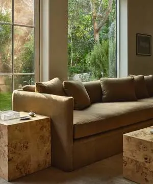 Jenni Kayne Dume Sofa - Brown