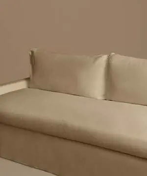 Jenni Kayne Harbor Sofa In Wheat Linen