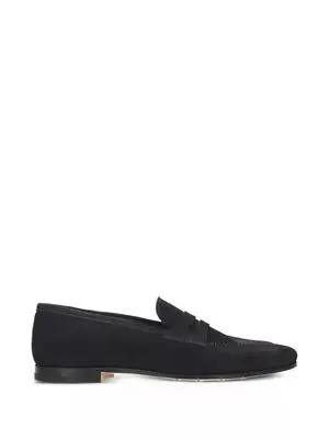 Premiata Suede Panel Loafers