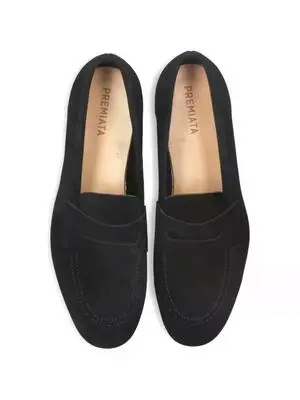 Premiata Suede Panel Loafers