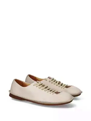 Premiata Lace-up Stitched Sneakers