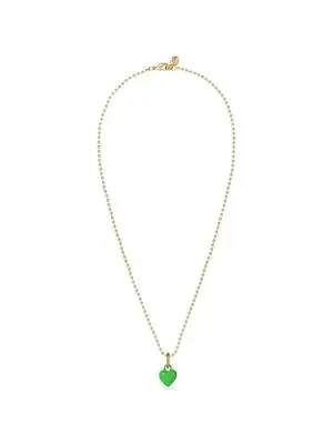 ROXANNE ASSOULIN Itsy Bitsy Heart Charm Necklace - Gold