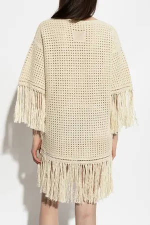 Zimmermann Crochet Fringe Top