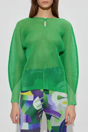 Issey Miyake Pleated Top