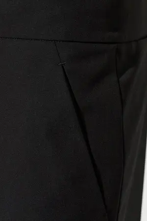 Fear Of God Wool Wide-leg Trousers - Black