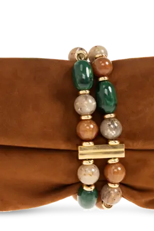 JIMMY CHOO Zandra Suede Clutch With Beaded Embellishment