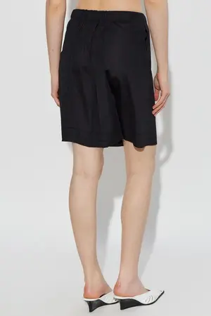 Issey Miyake Pleated Shorts - Black
