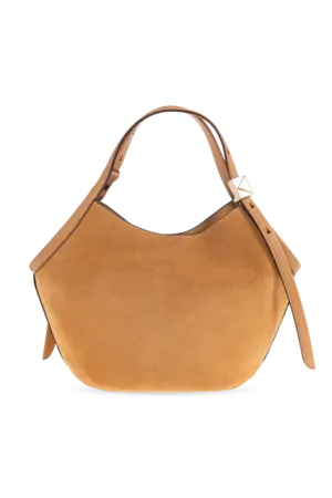 Kate Spade New York Deco" Suede And Leather Shoulder Bag