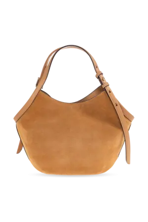 Kate Spade New York Deco" Suede And Leather Shoulder Bag