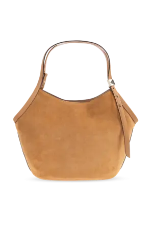 Kate Spade New York Deco Tulip" Suede Shoulder Bag - Beige