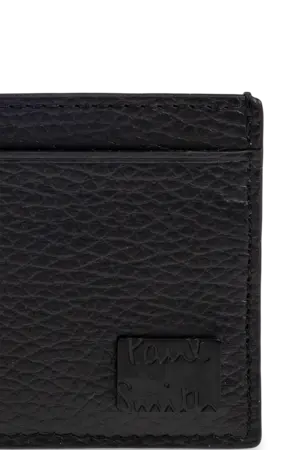 Paul Smith Leather Card Holder - Black