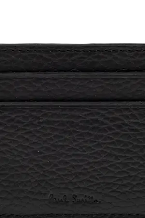 Paul Smith Leather Card Holder - Black