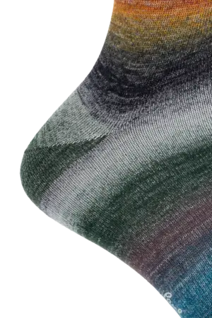 Paul Smith Cotton Blend Patterned Crew Socks