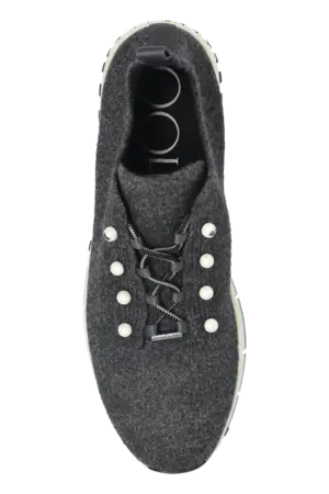 JIMMY CHOO Veles Knit Sneakers - Grey