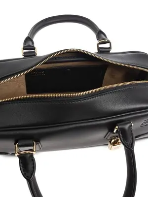 Loewe Amazona 23 Leather Handbag - Black