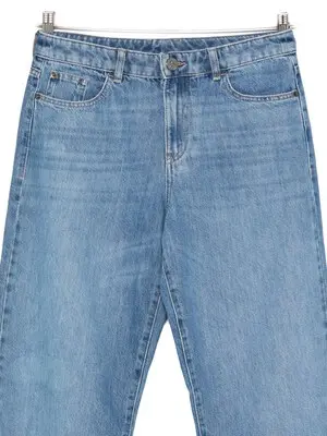 Emporio Armani Cotton Denim Jeans - Blue