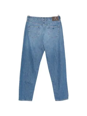 Emporio Armani Cotton Denim Jeans - Blue